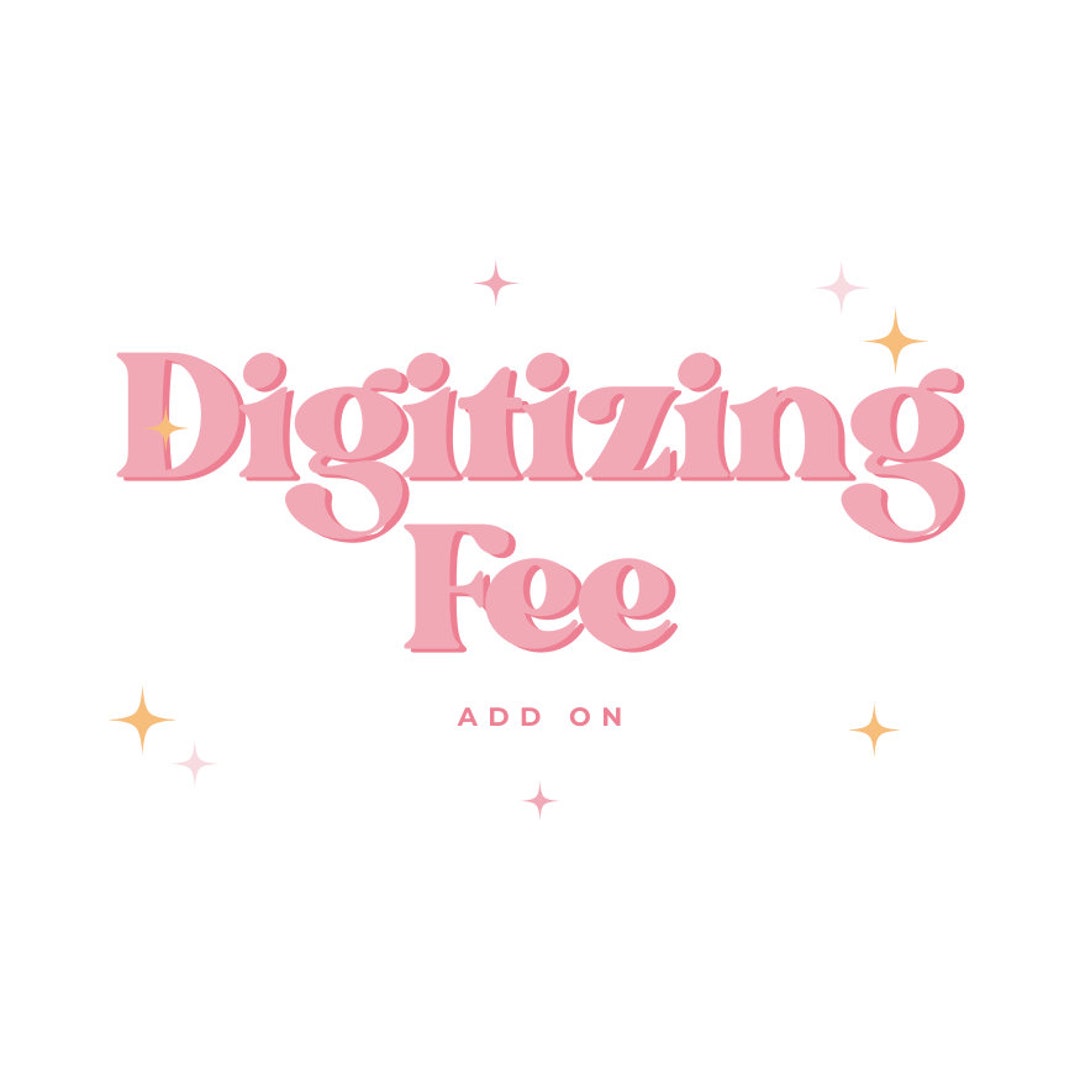 Add on Digitizing Fee - Etsy
