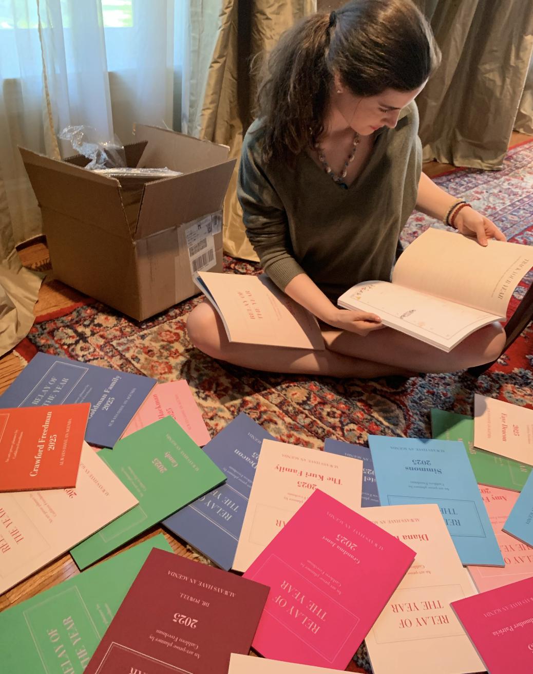 The Relay of the Year 2025 Art-prose Planner Agenda - Etsy