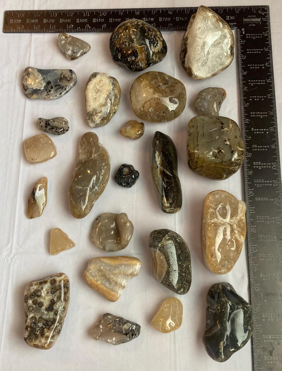 Montana Agates Tumbled Polished From the Yellowstone River 10 Lbs - Etsy