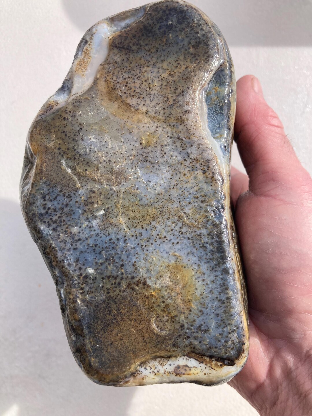 Large Montana Waterline Agate From the Yellowstone River…natural-rough ...