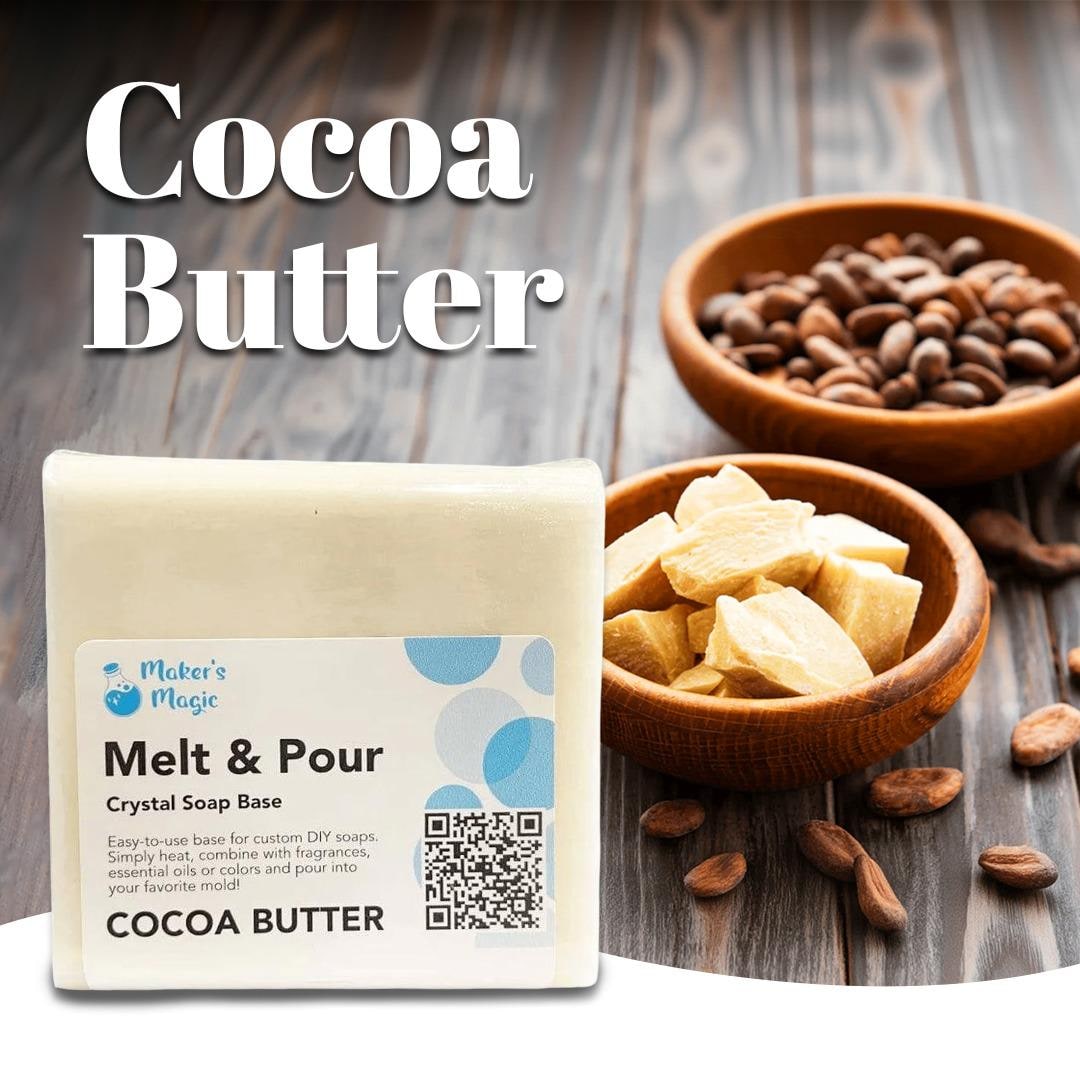 Cocoa Butter Soap Bar | Natural Melt and Pour Soap | Handmade ...
