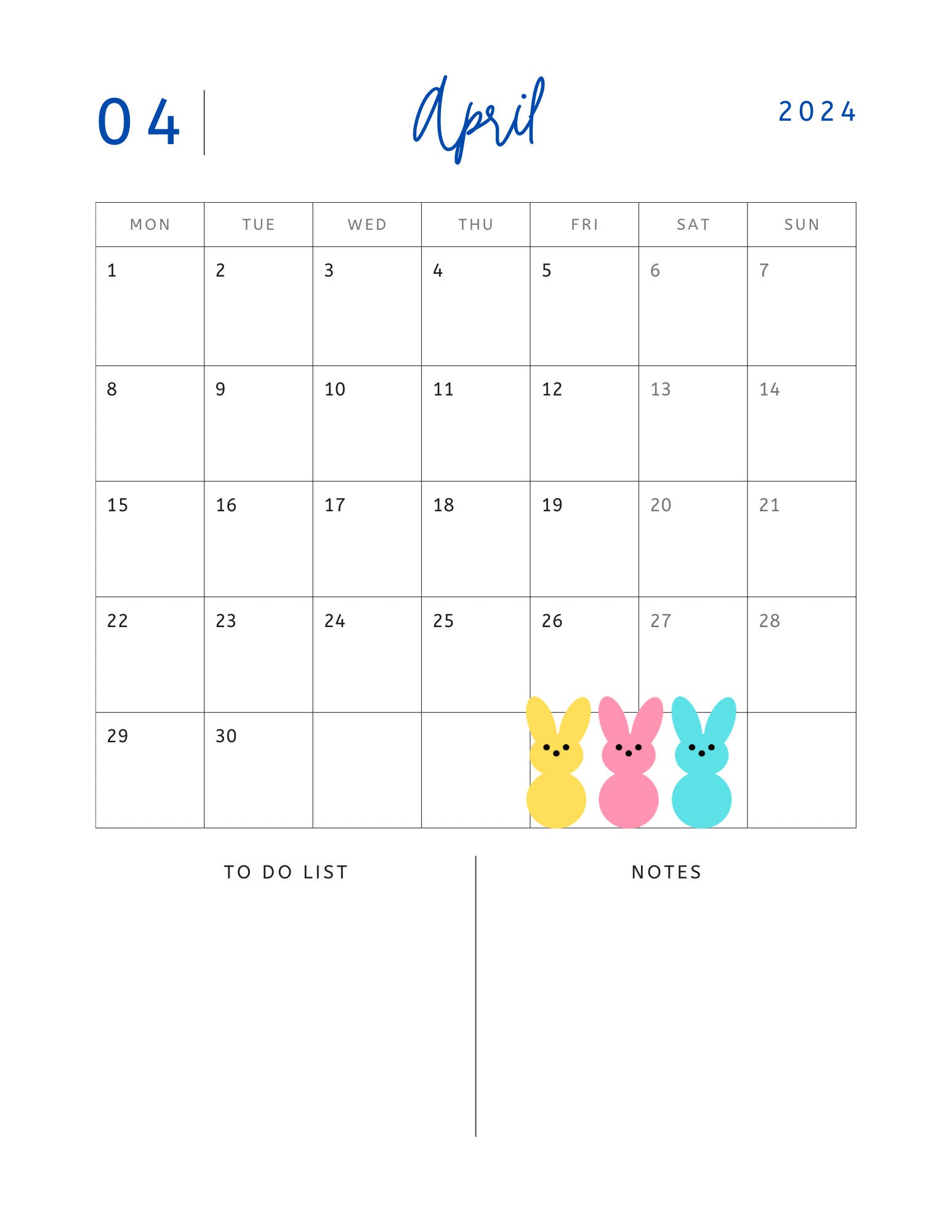 Digital 2024 Calendar - Etsy