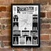 Rochester Historic Architecture Poster - Etsy