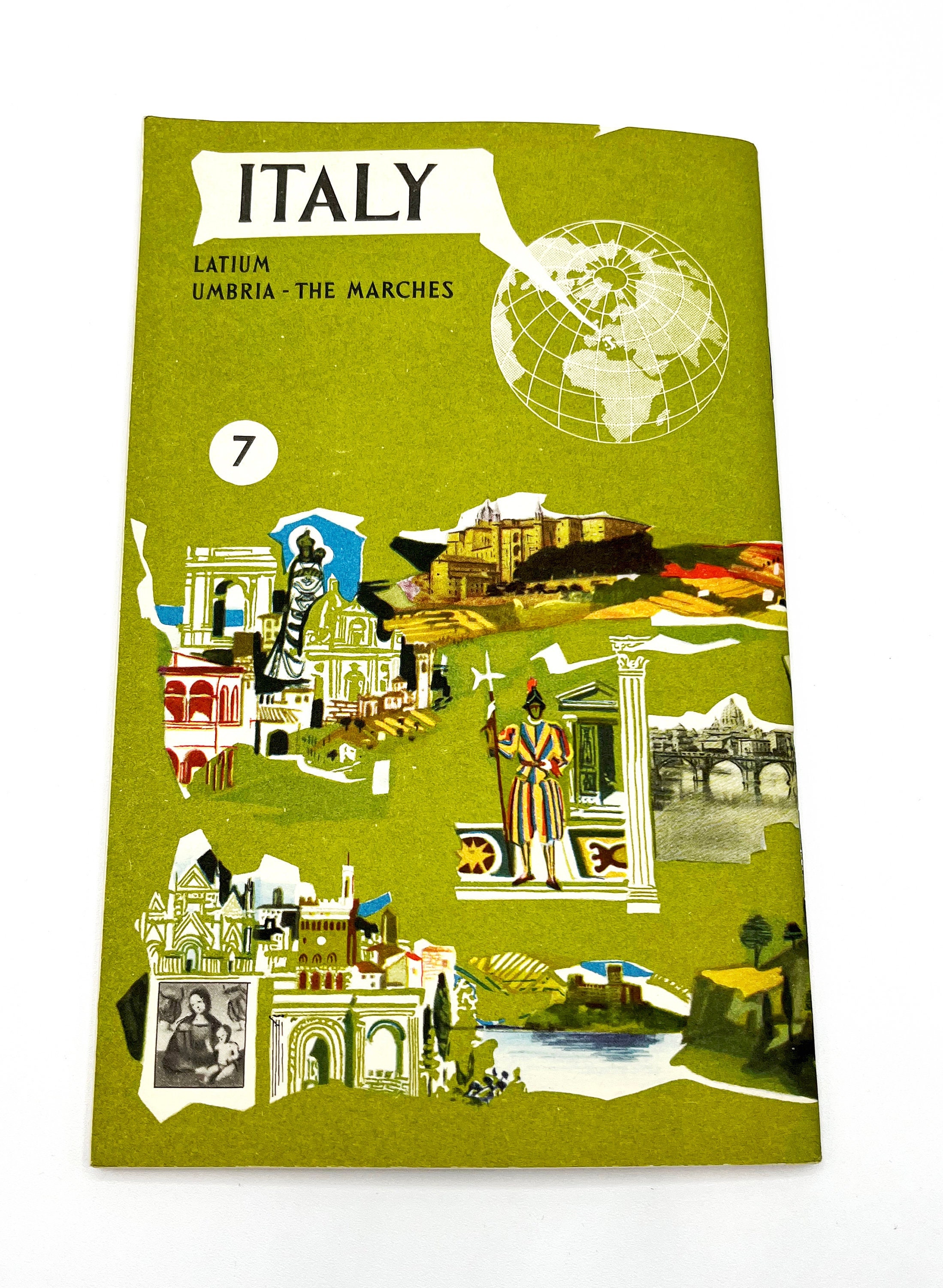 1958 Vintage Guidebook/map for Italy. Written in Italian. - Etsy