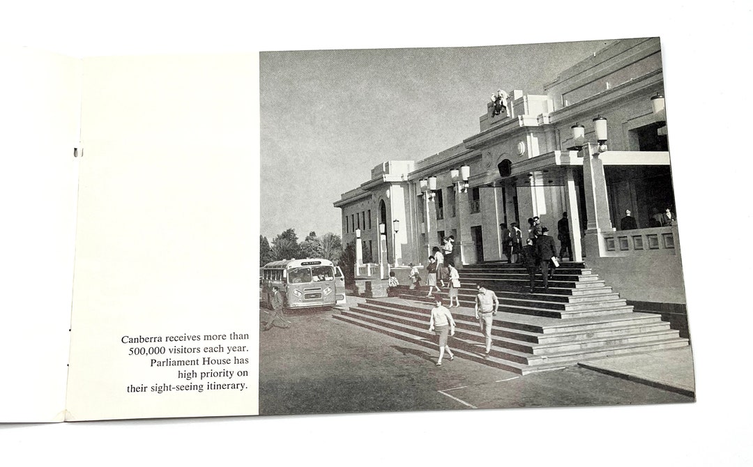1960s Canberra Pictorial Introduction Booklet - Etsy