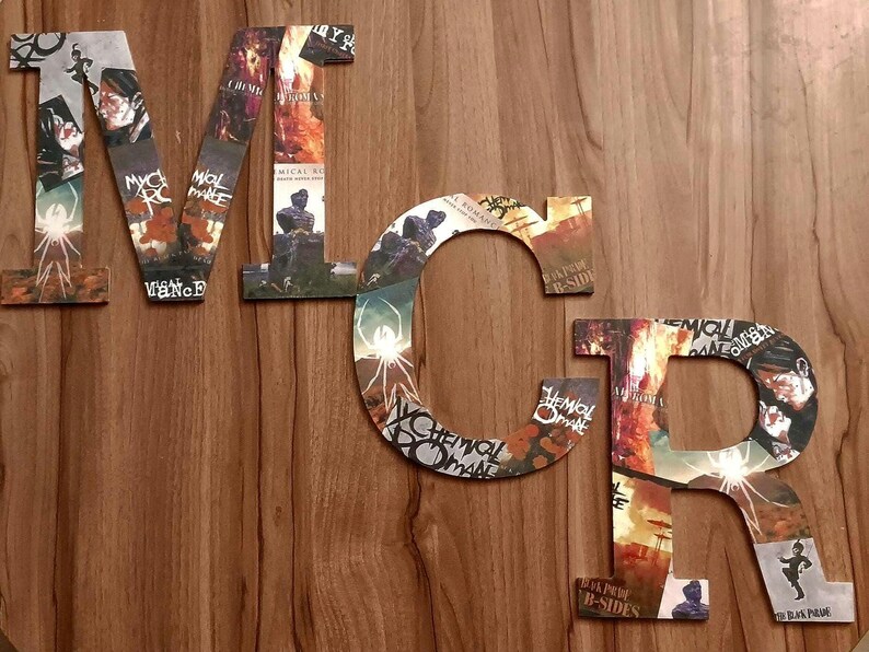 My Chemical Romance Album Letters - Etsy