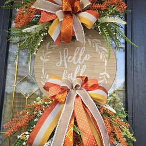 Large Hello Fall Wreath - Etsy