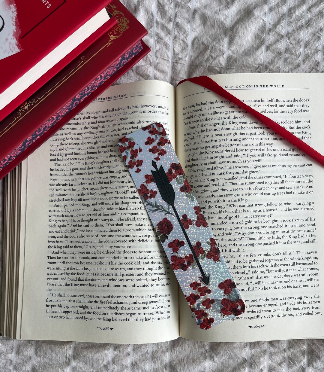 Reckless Inspired Glitter Bookmark. - Etsy