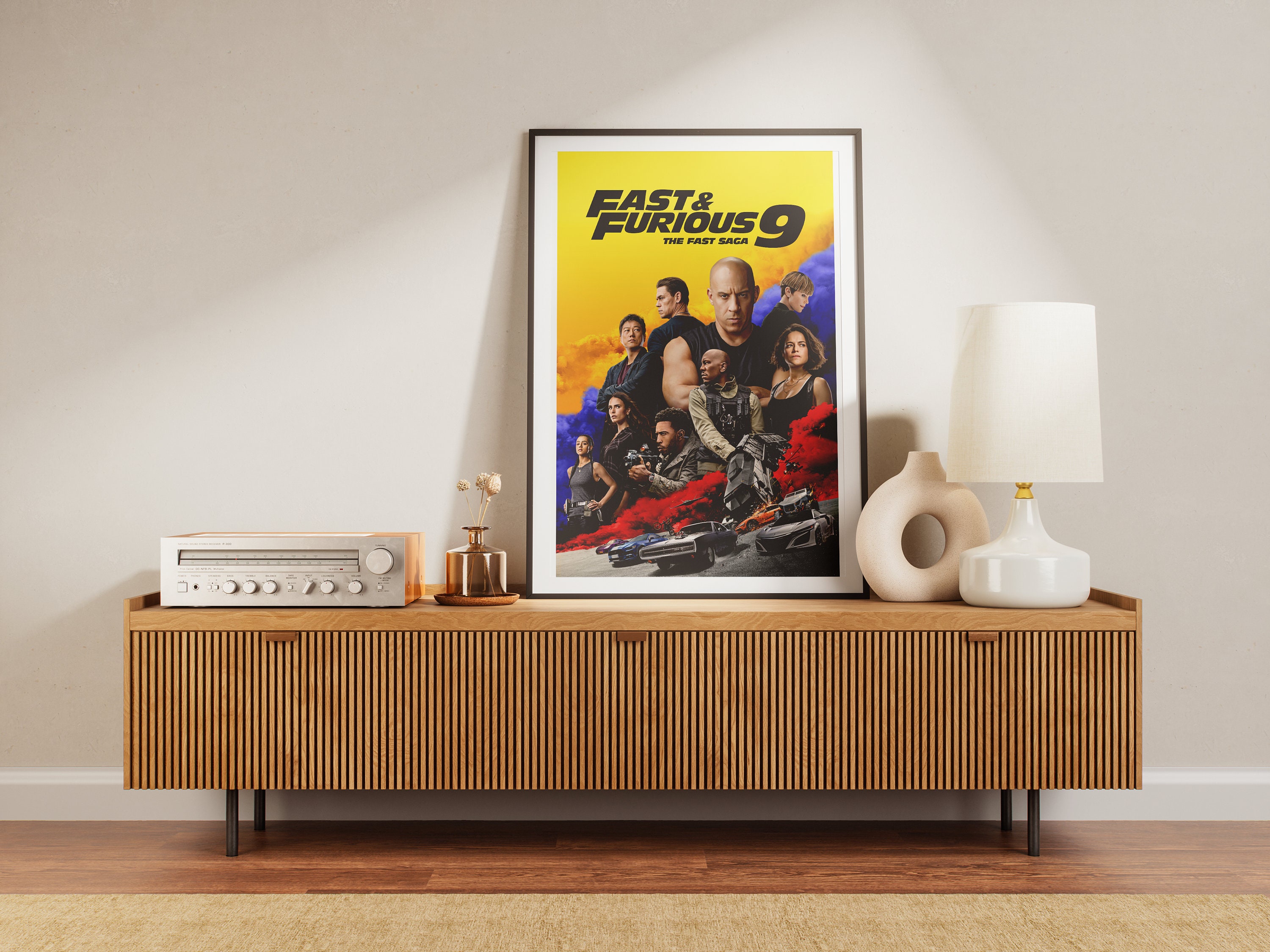 Fast & Furious 9 the Fast Saga ~ Digital File Download, Movie Poster ...