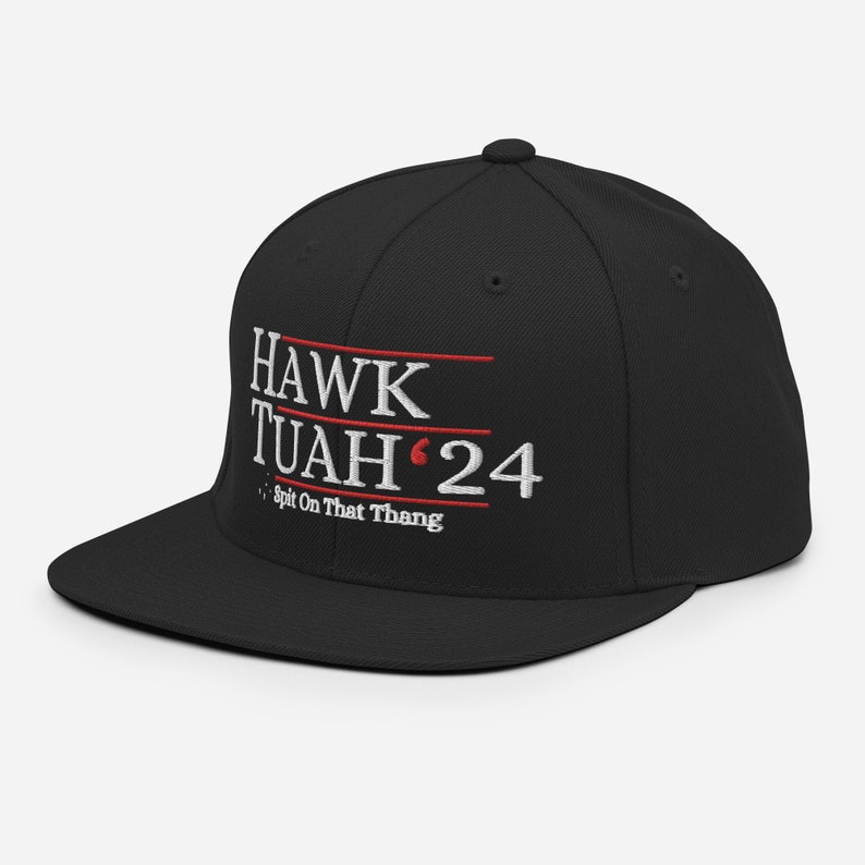 Hawk Tuah Snapback Cap Viral Sensation and Meme Snapback Hat Current ...