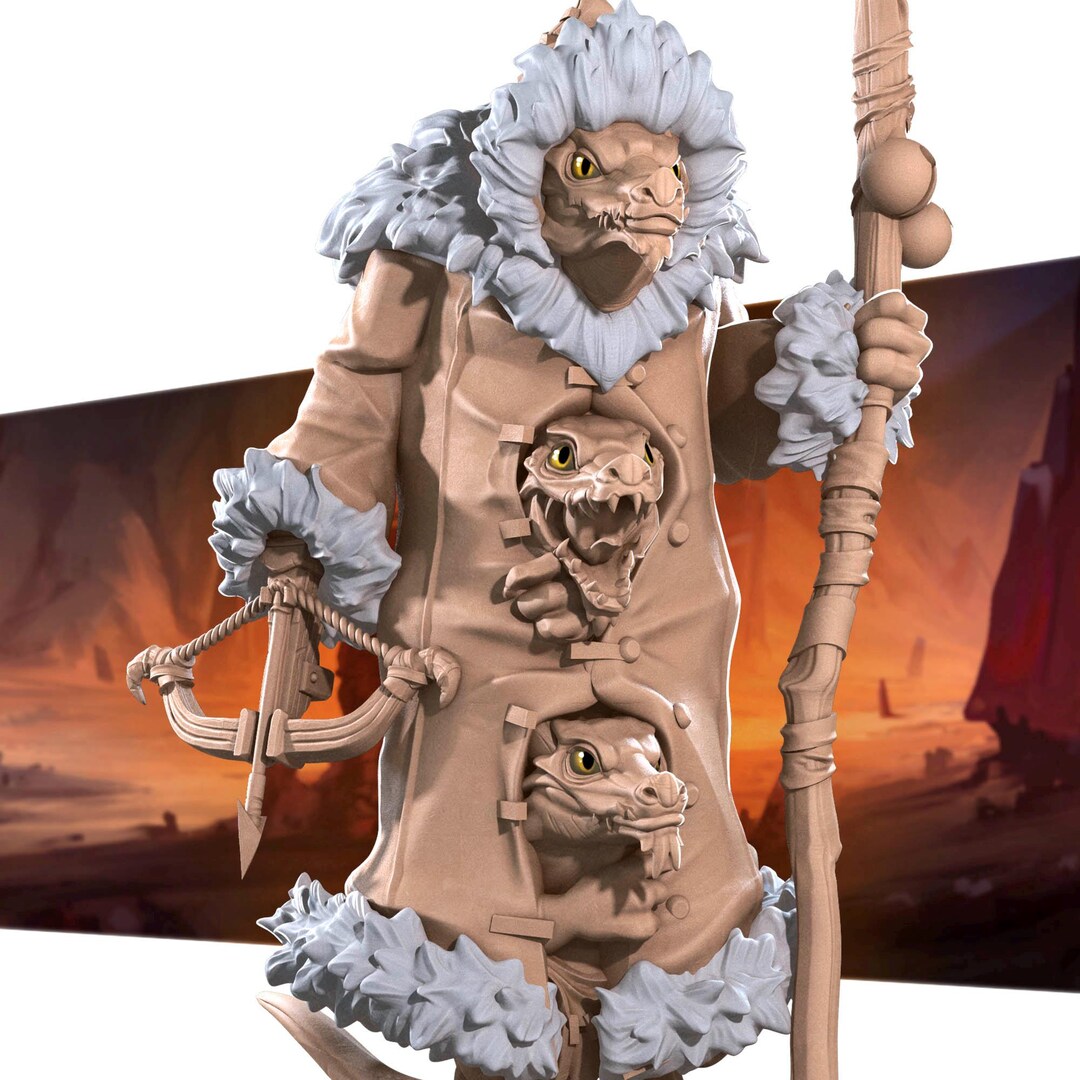 Kobold Stalker From Bite the Bullet's Kobolds Set. Total Height Apx ...