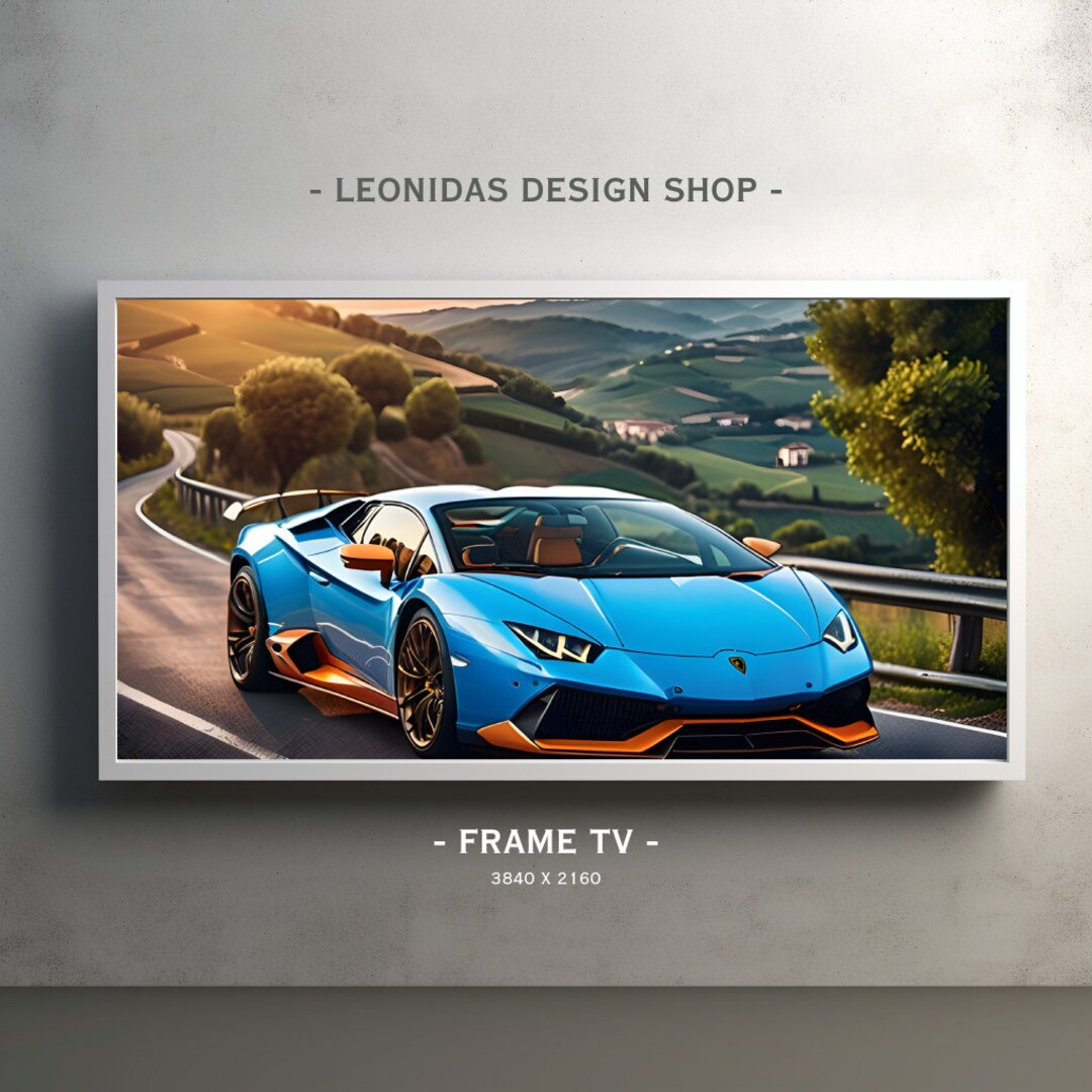 FRAME TV Art Lamborghini Print Lamborghini Art Lamborghini Poster ...