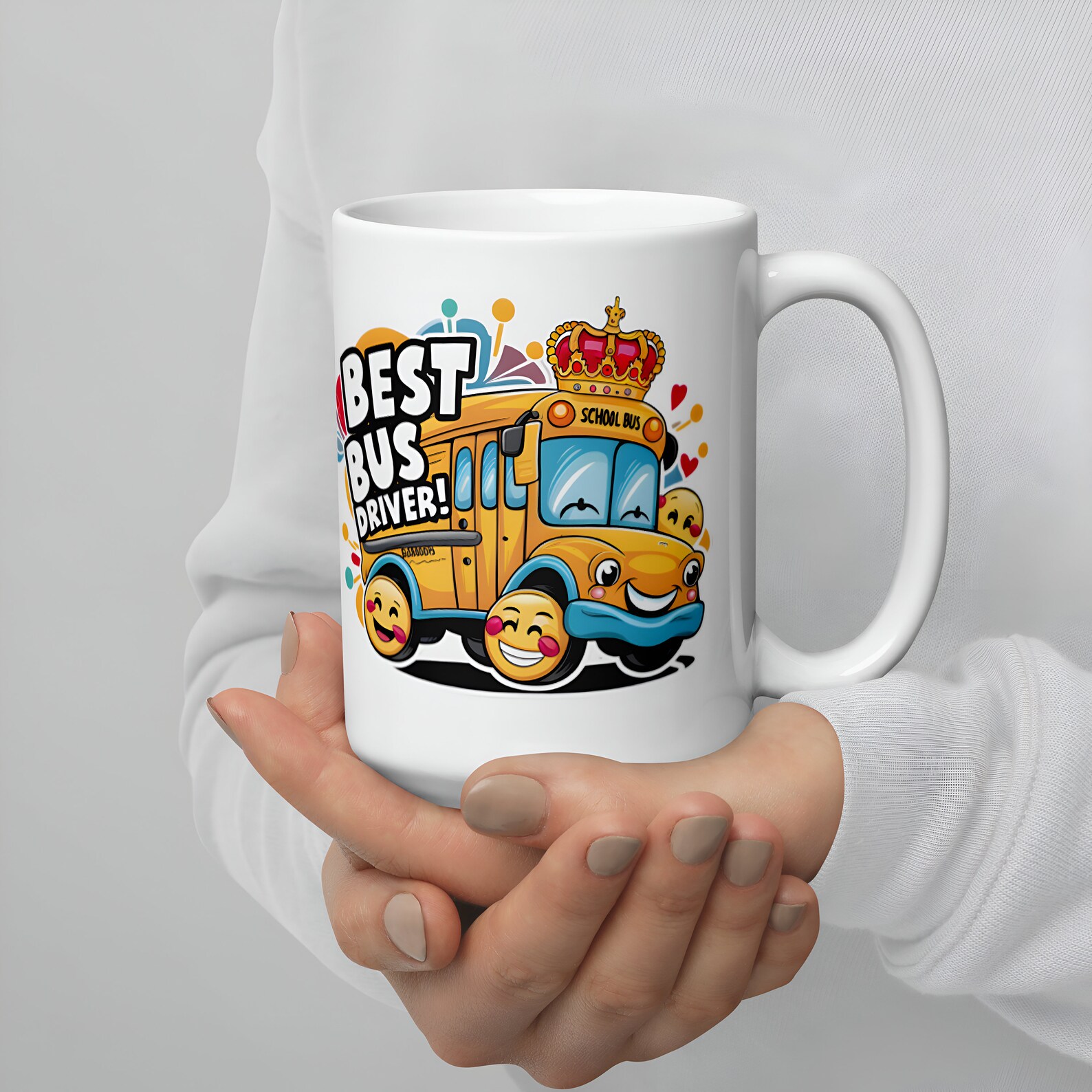 Bus Driver Present, Bus Driver Gift, School Bus Mug, Bus Driver Mug ...