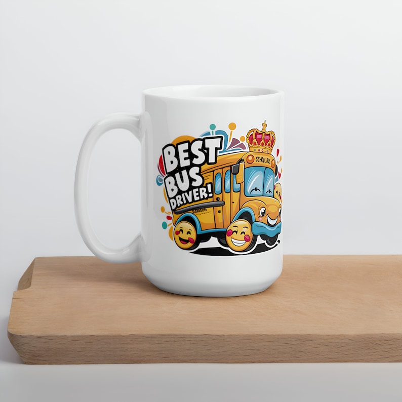Bus Driver Present, Bus Driver Gift, School Bus Mug, Bus Driver Mug ...