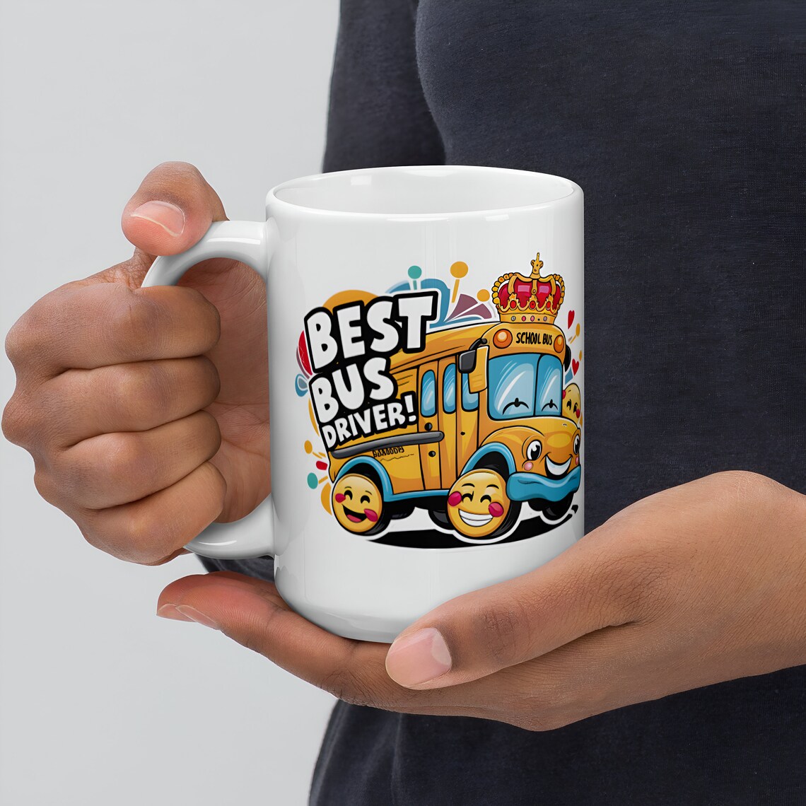 Bus Driver Present, Bus Driver Gift, School Bus Mug, Bus Driver Mug ...