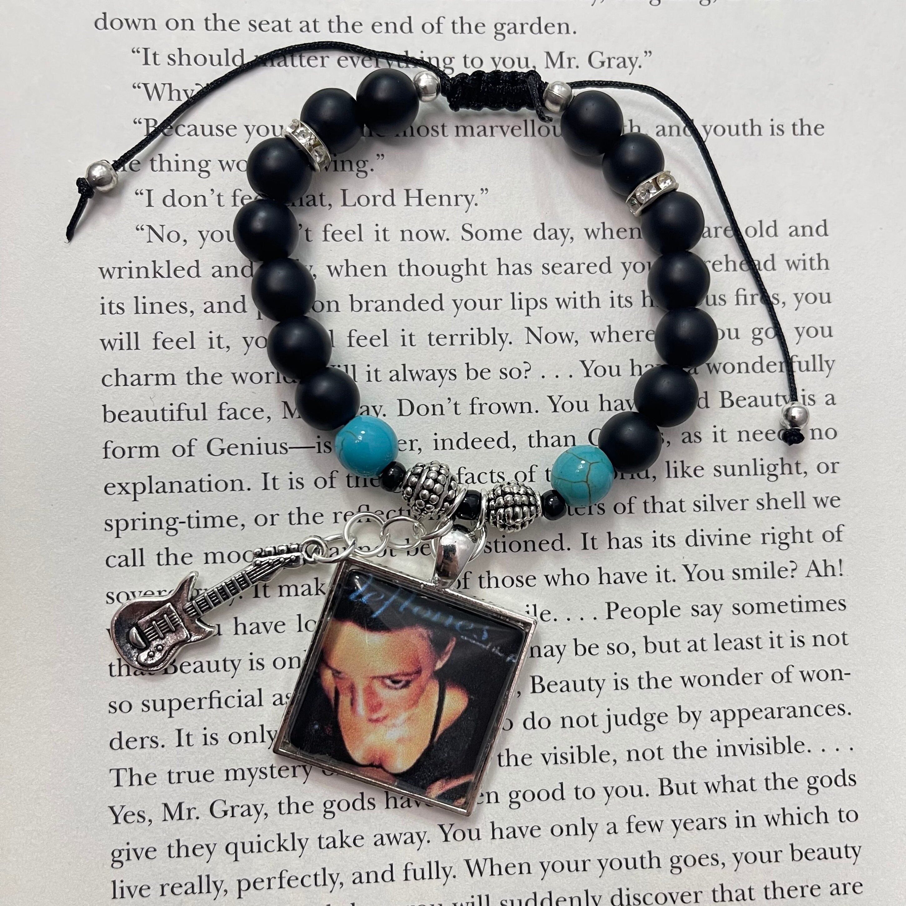 Deftones Inspired Bracelet, Around the Fur, Chino Moreno, Alt, Handmade ...