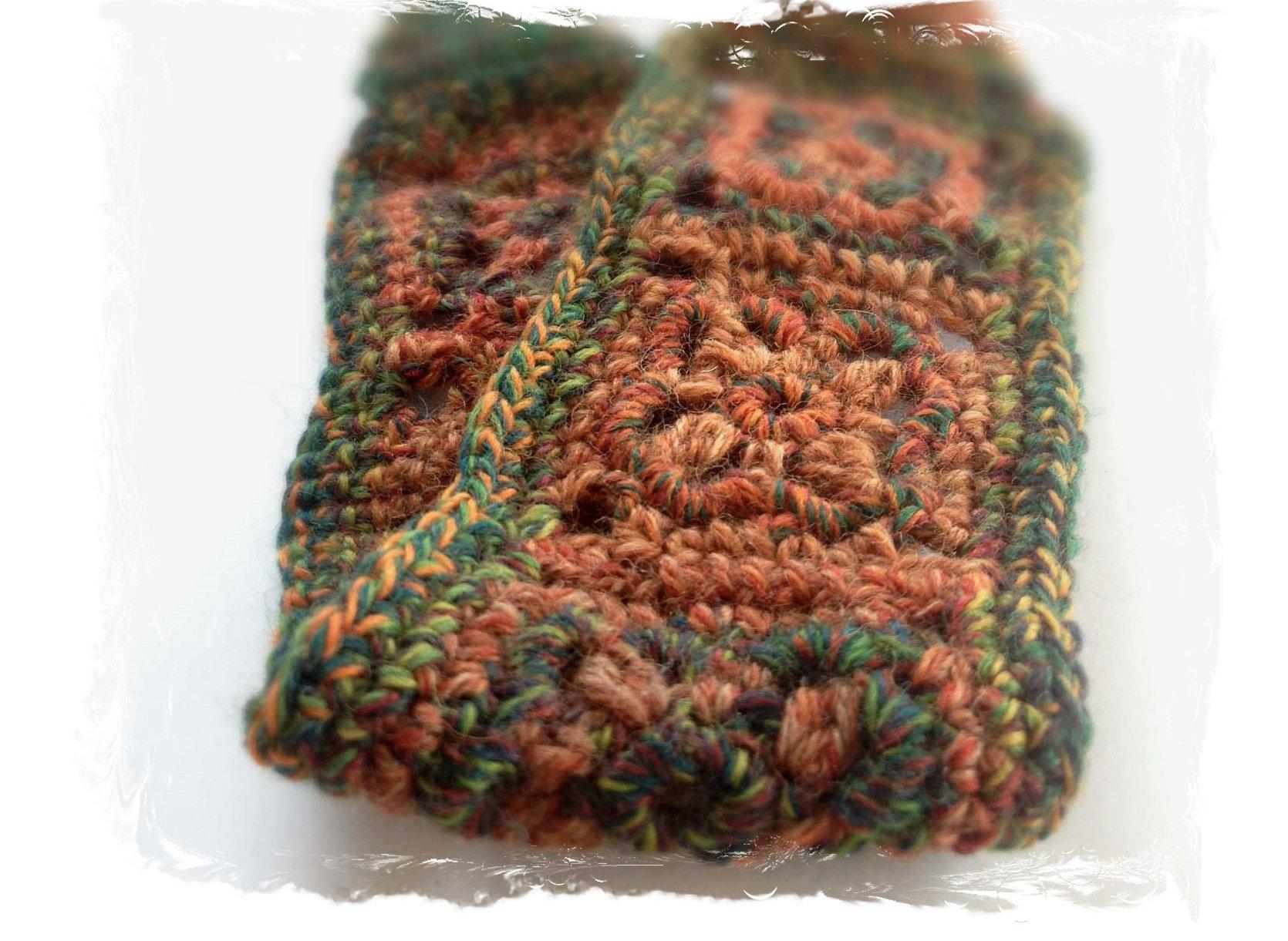 Multi Color Mix Crochet Headband, Handmade Adjustable Hairband, Made ...