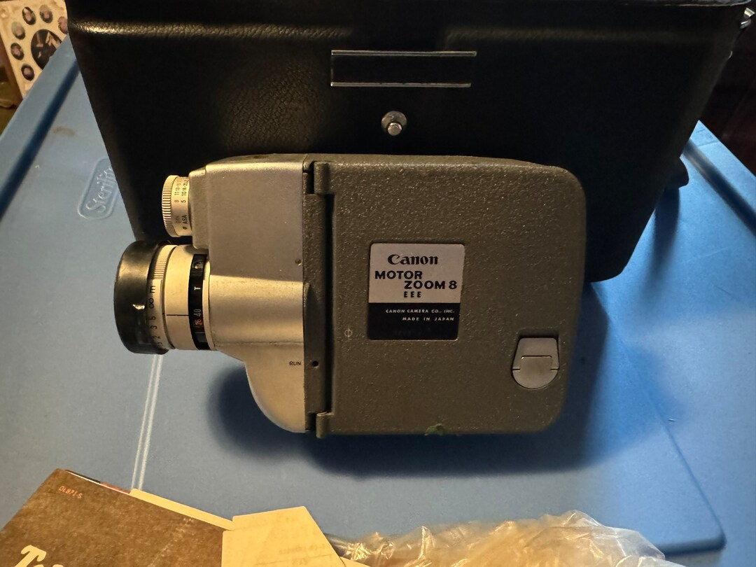 Vintage Canon Motor Zoom 8 EEE - Etsy