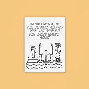 Printable Catholic Coloring Pages Bible & Catechism Activities for Kids ...