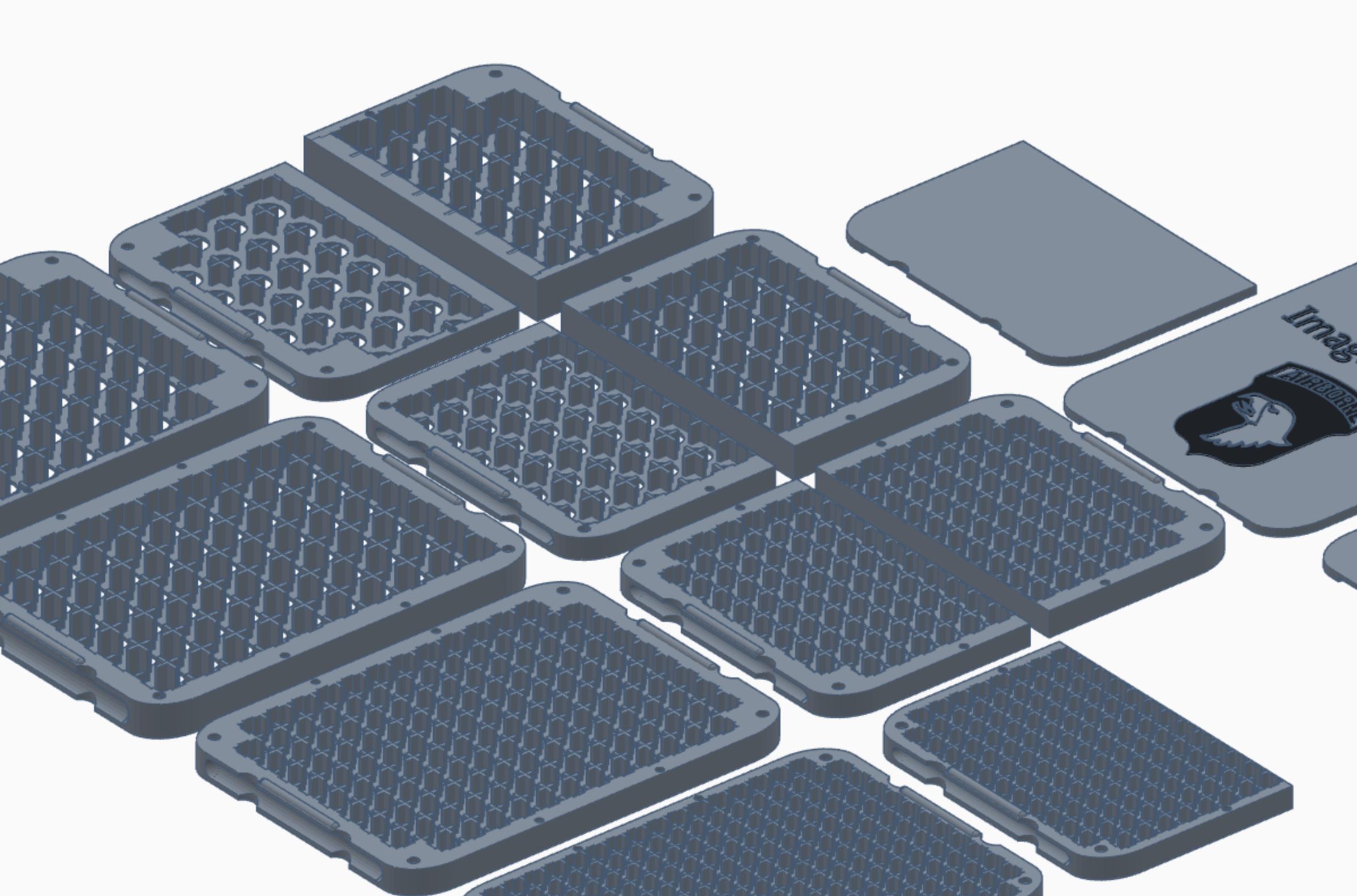Magnetic Wargame Trays V3 - Etsy