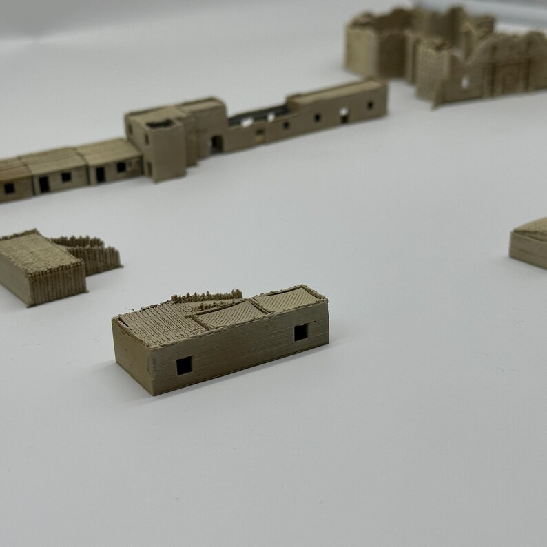The Alamo Miniature Terrain - Etsy