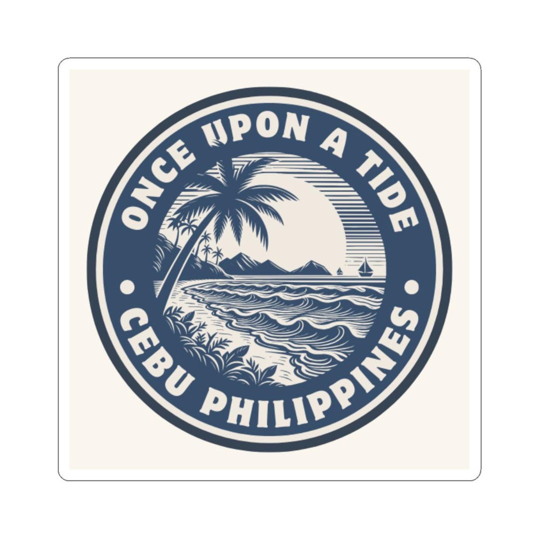 Cebu, Philippines Travel Kiss-cut Stickers, Wanderlust Decals, Vintage ...