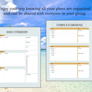 Printable Travel Planner - Essential Tool for Stress-free Travel - Etsy