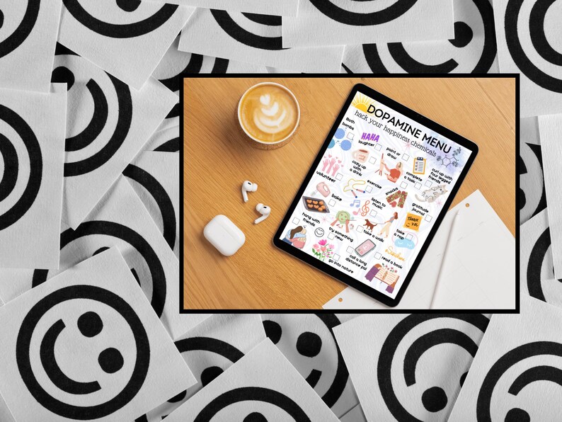 Dopamine Menu Bucket List Illustrated Checklist for Hacking Your ...