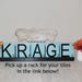 Oversized Scrabble Tile Rack| Scrabble Rack | Scrabble Racks | Rustic ...