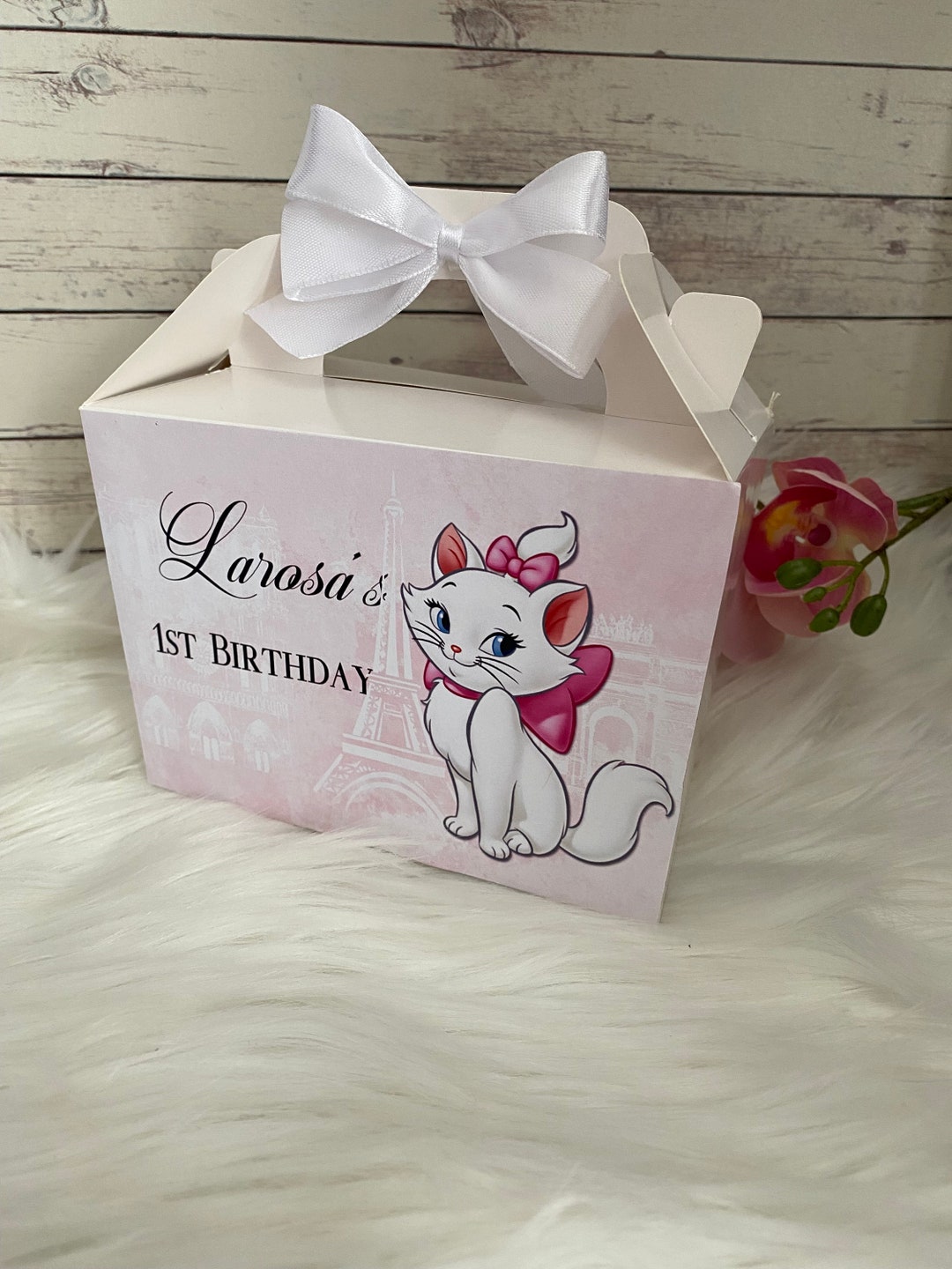 Personalised Party Box Gable Box Kids Favor Box Childrens Party Box - Etsy