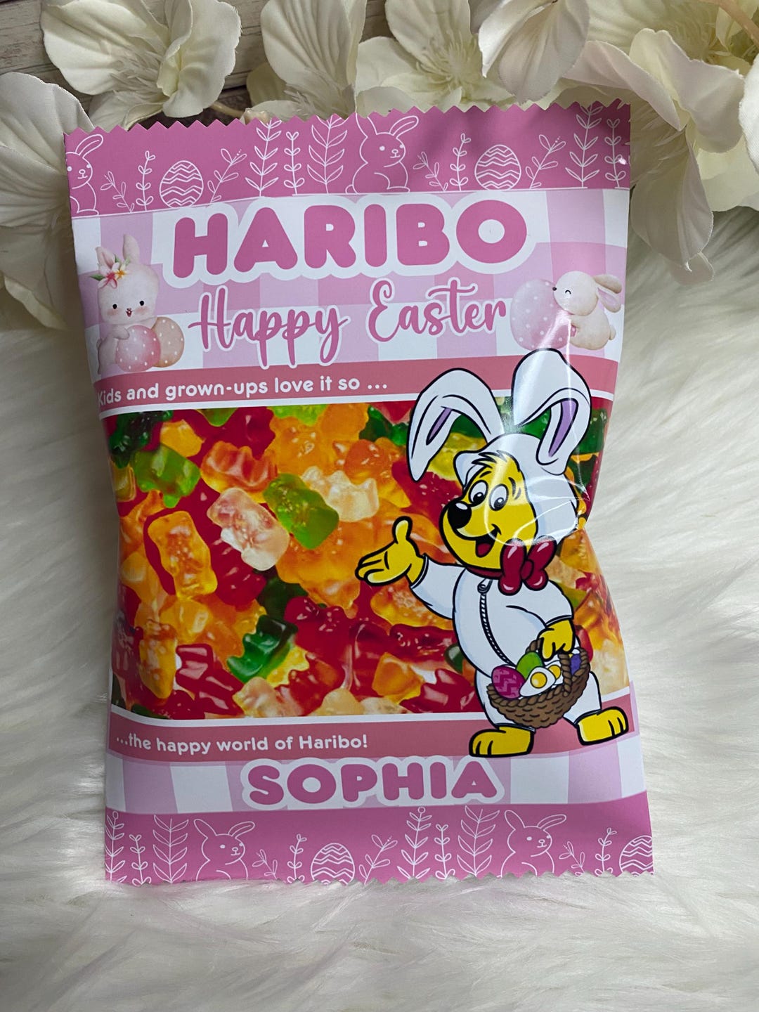 Personalised Haribo | Easter Gift | Custom Haribo Packets | Easter ...