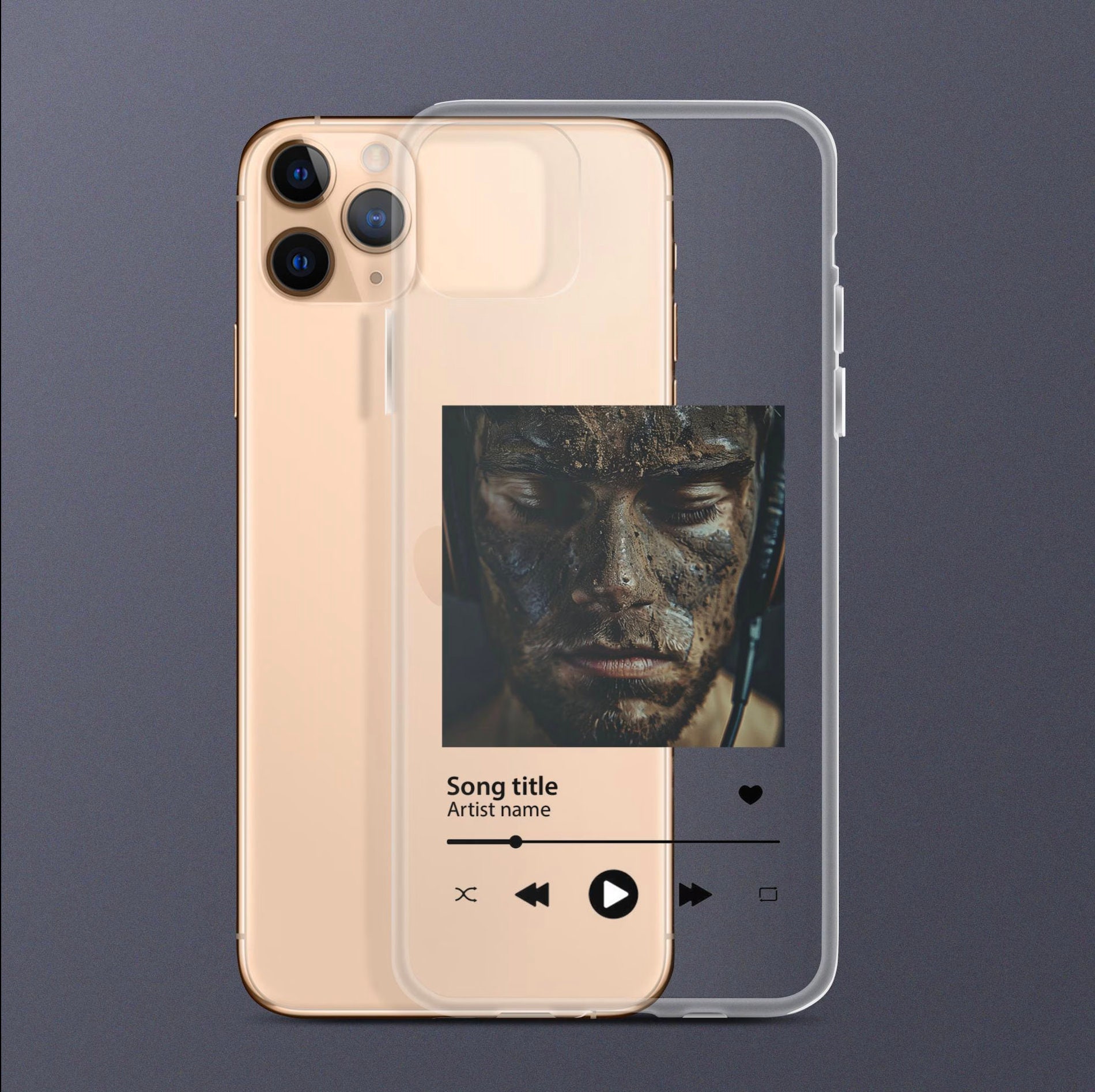 Custom Music Album Cover Phone Case Music Player Song Cover Vinyl ...