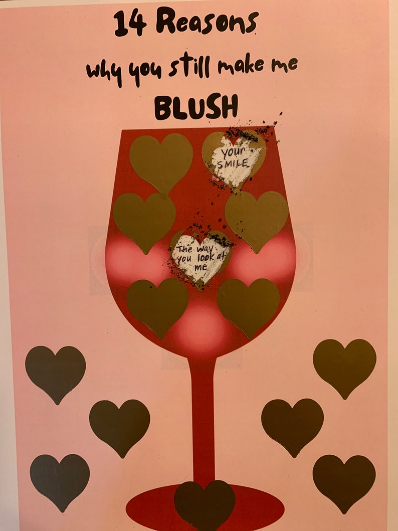14 Reasons Why I Love You to PIZZAS, Valentines Count Down Scratch-off ... 14 Reasons Why I Love You to PIZZAS, Valentines Count Down Scratch-off ...