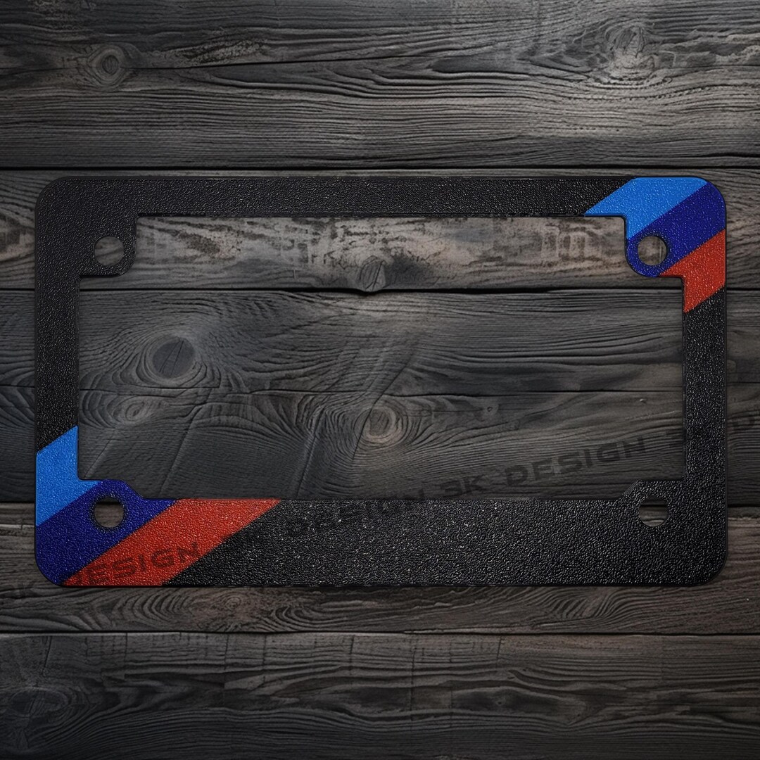 For M-sport BMW Motorrad Motorcycles Textured License Plate Frame ...