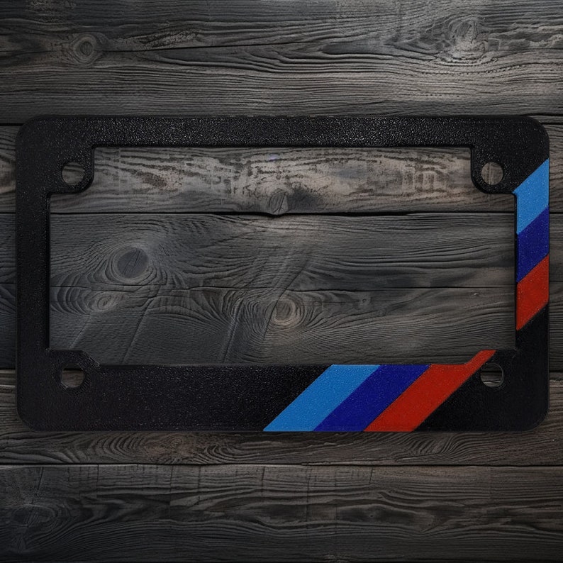For M-sport BMW Motorrad Motorcycles Textured License Plate Frame ...