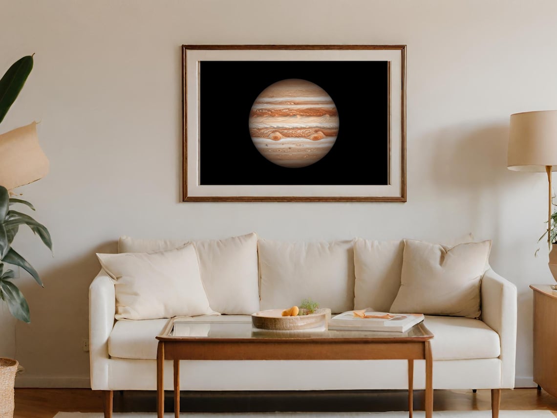 Jupiter Puzzle: 1014 Piece, Space Art, Calm and Focus Collection - Etsy