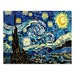 Starry Night Jigsaw Puzzle, Van Gogh Inspired, Art Lover Gift, 1000 ...