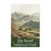 Big Bend National Park Puzzle, Texas Landscape Puzzle, Southwest Decor ...
