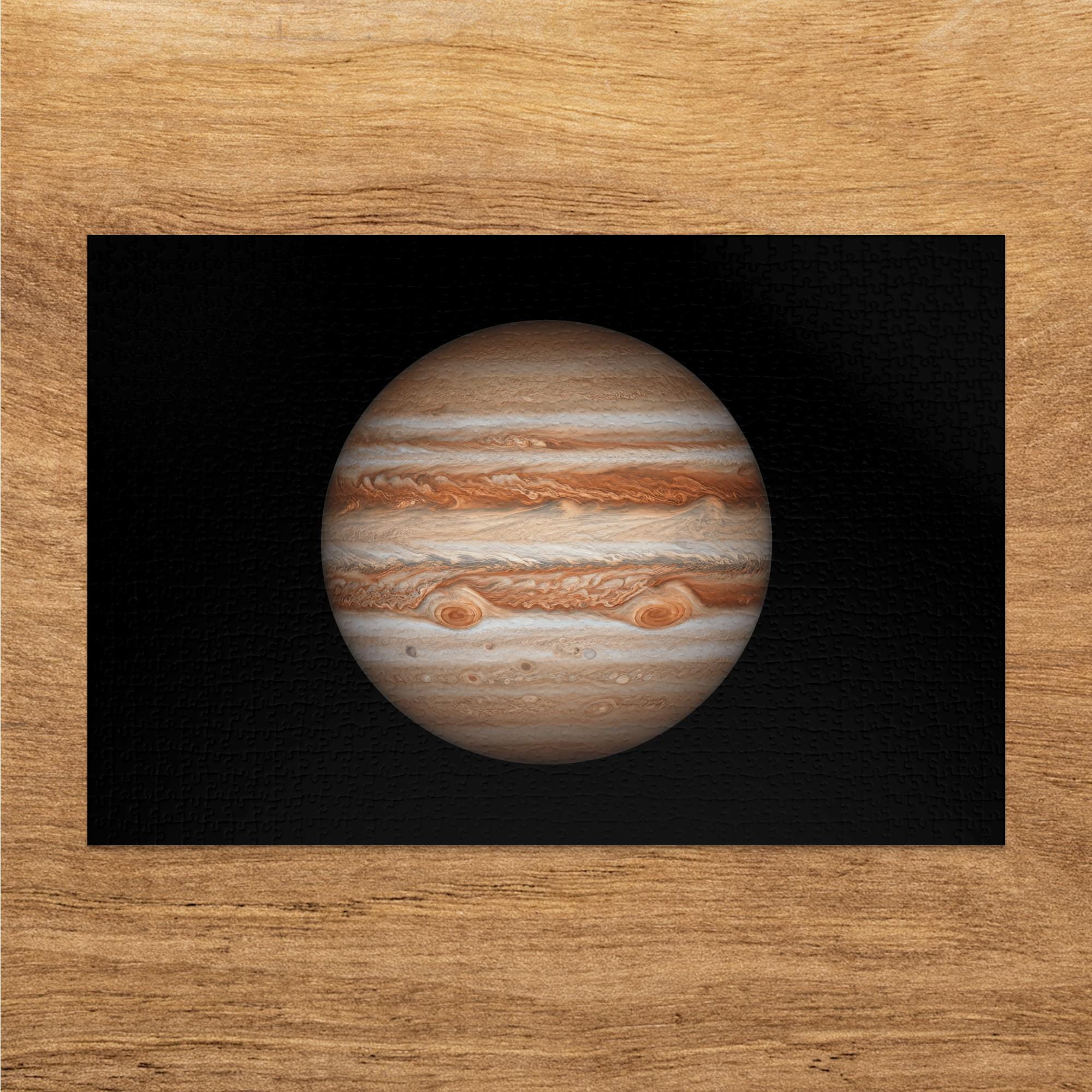 Jupiter Puzzle: 1014 Piece, Space Art, Calm and Focus Collection - Etsy