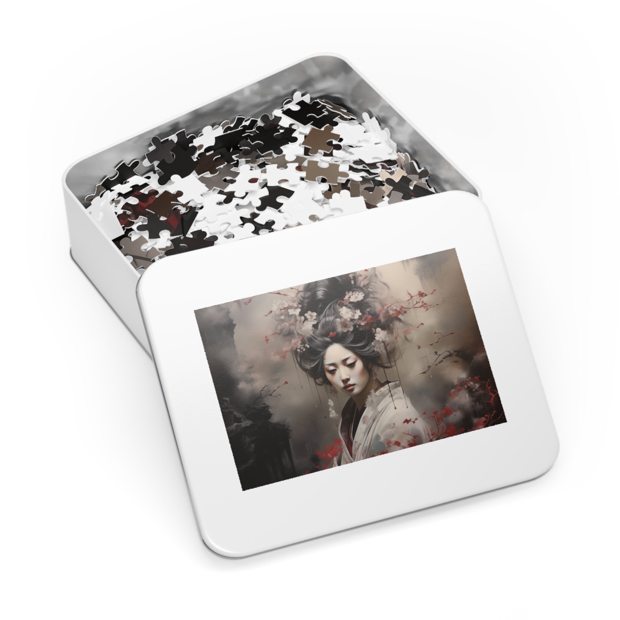 Fantasy Art Jigsaw Puzzle, Asian-inspired Illustration, Challenging ...