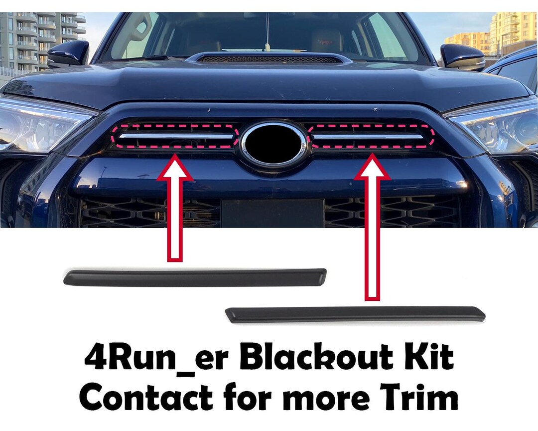 4runner Blackout Overlay for 5th Gen 2014-2024 - Etsy