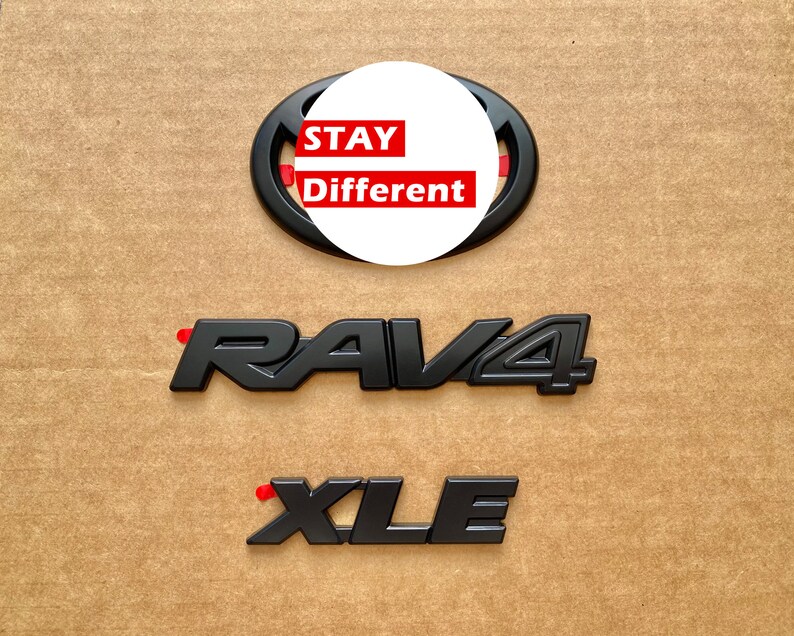 Rav4 Decal Accessories Blackout Overlay, for 5th Gen 2019-2024, Matte ...