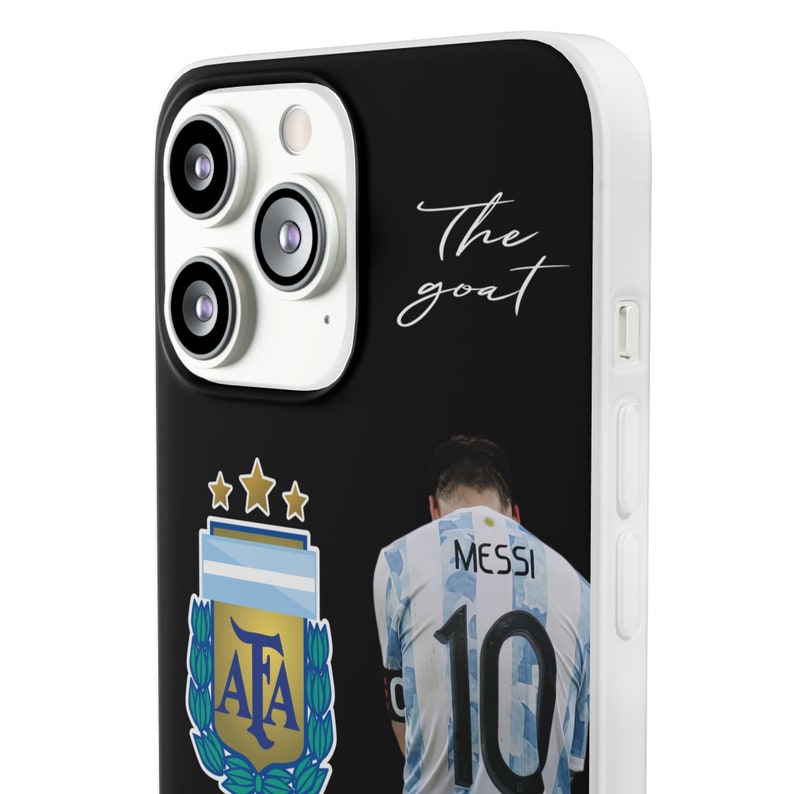 Messi Winning the World Cup for Argentina - Phone Case for iPhone 9/10 ...