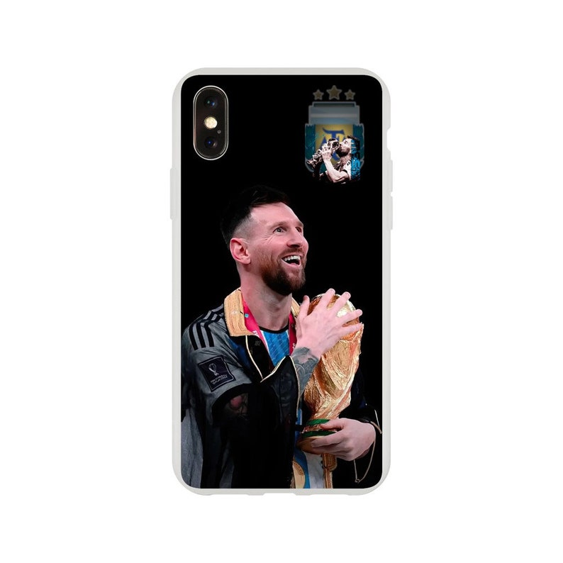Messi Winning the World Cup for Argentina, Phone Case for iPhone 7/8/9 ...