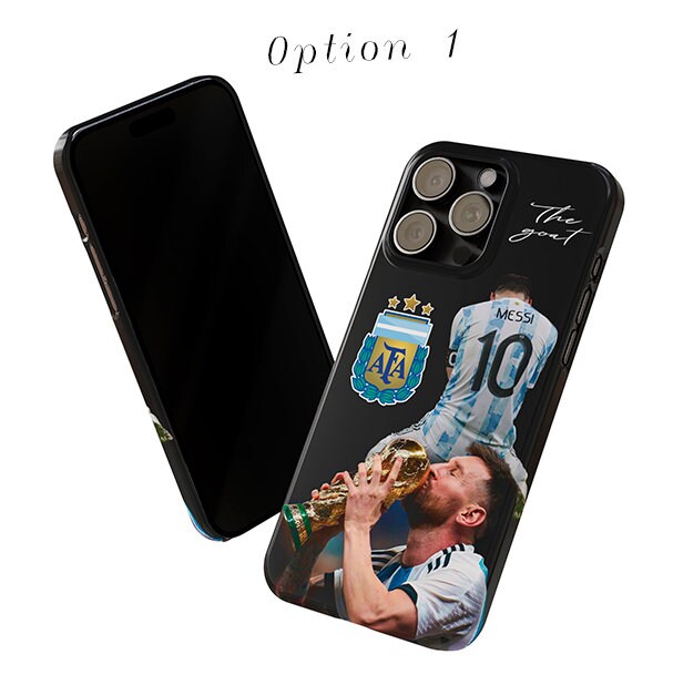 Messi Winning the World Cup for Argentina, Phone Case for iPhone 7/8/9 ...