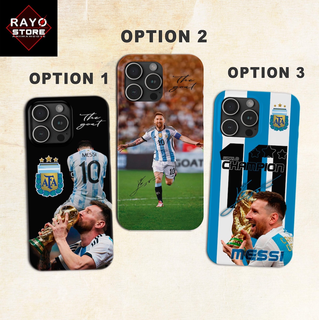 Messi Winning the World Cup for Argentina, Phone Case for iPhone 11/12 ...