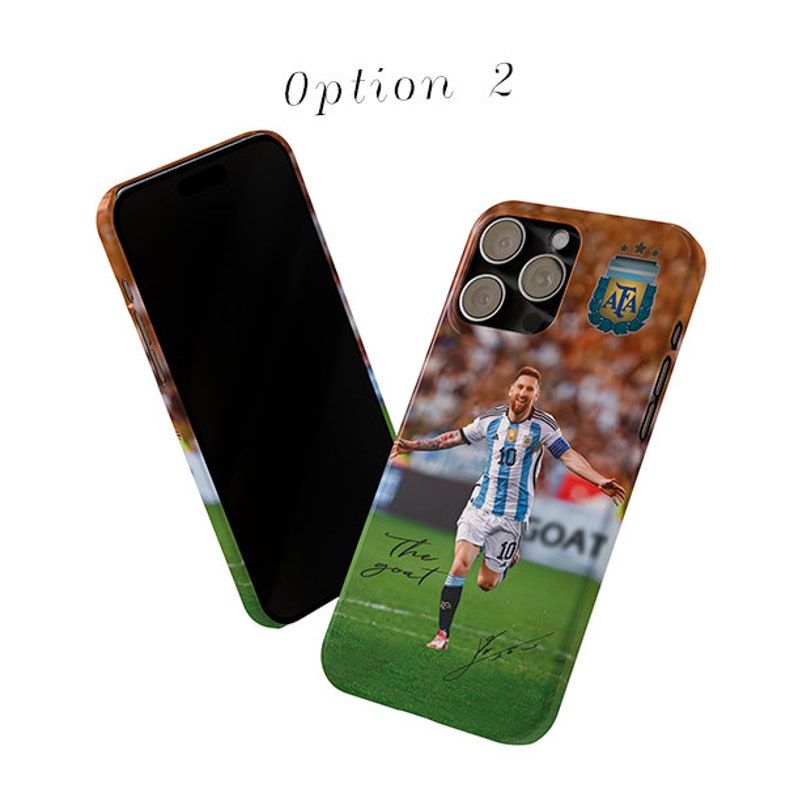 Messi Winning the World Cup for Argentina, Phone Case for iPhone 7/8/9 ...