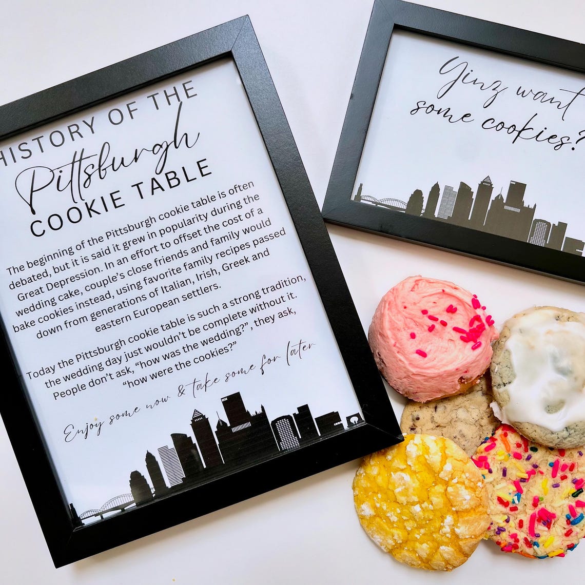 History of the Pittsburgh Cookie Table Printable 8x10 - Etsy