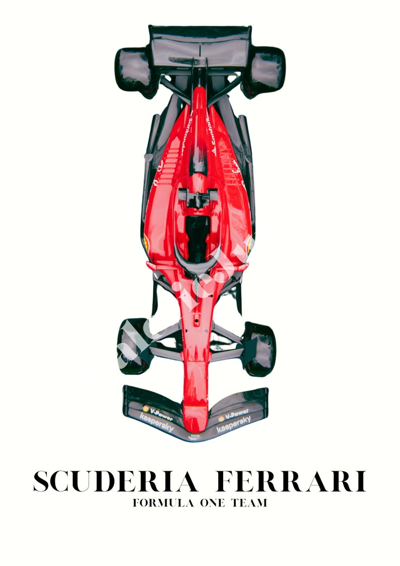 Ferrari Print - Etsy