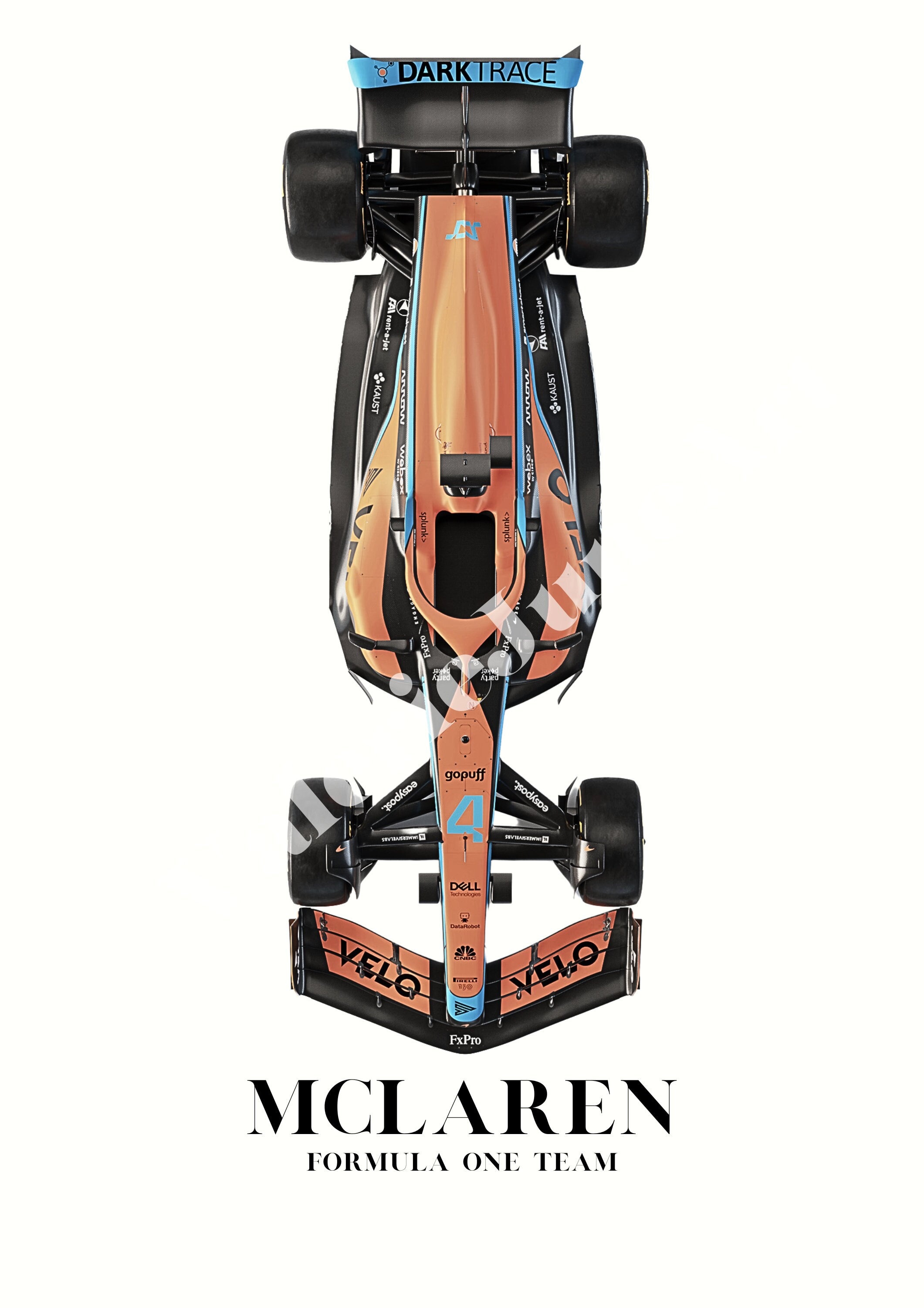 Mclaren Print - Etsy